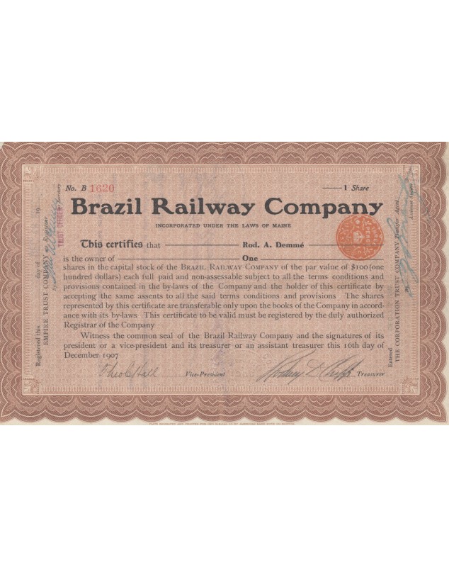 Brazil Railway Co.